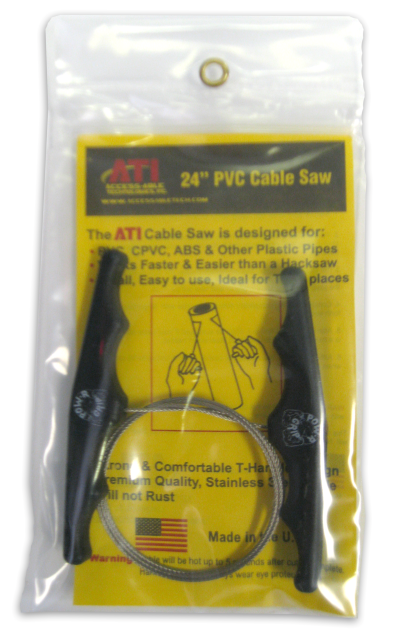 POW-R GRIP 24 Inch T-Handle Cable Saw: The FAST Cutting Solution ...